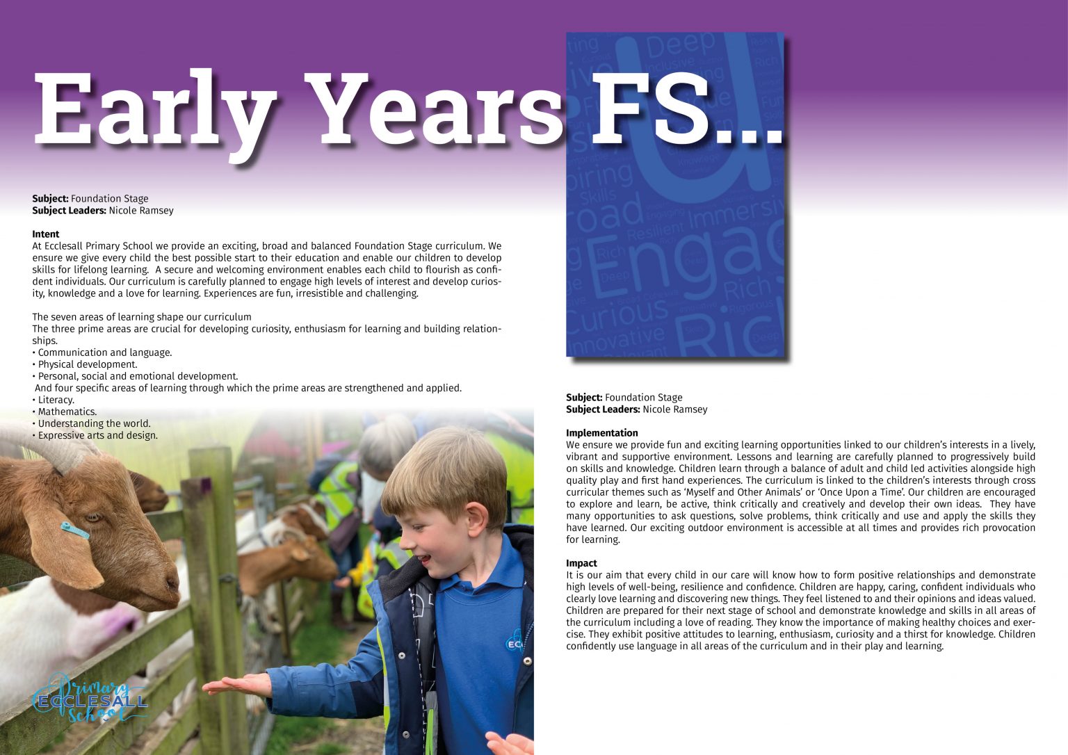 EYFS – Ecclesall Primary School